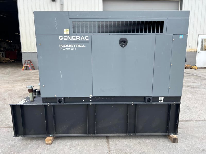 15 KW Generac #G0071900, diesel generator set, 120/240 Volts, 1-phase ...