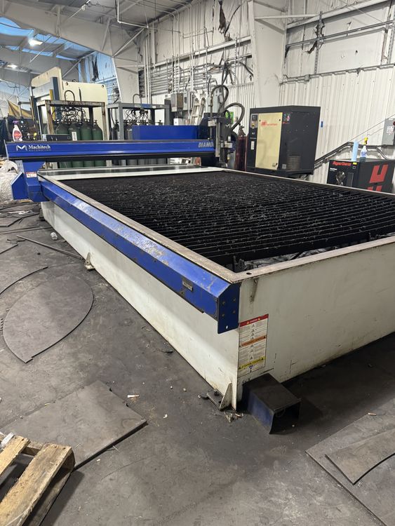 Machitech #Diamond-Cut, CNC plasma cutting system, 8' x 12' table, Edge ...
