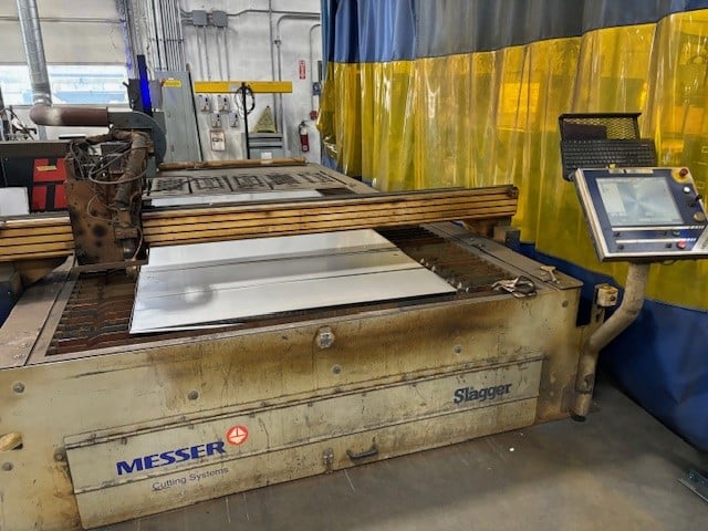Messer #MMPLUS, CNC plasma, Hypertherm HPR 130XD power source, 6' x 10 ...
