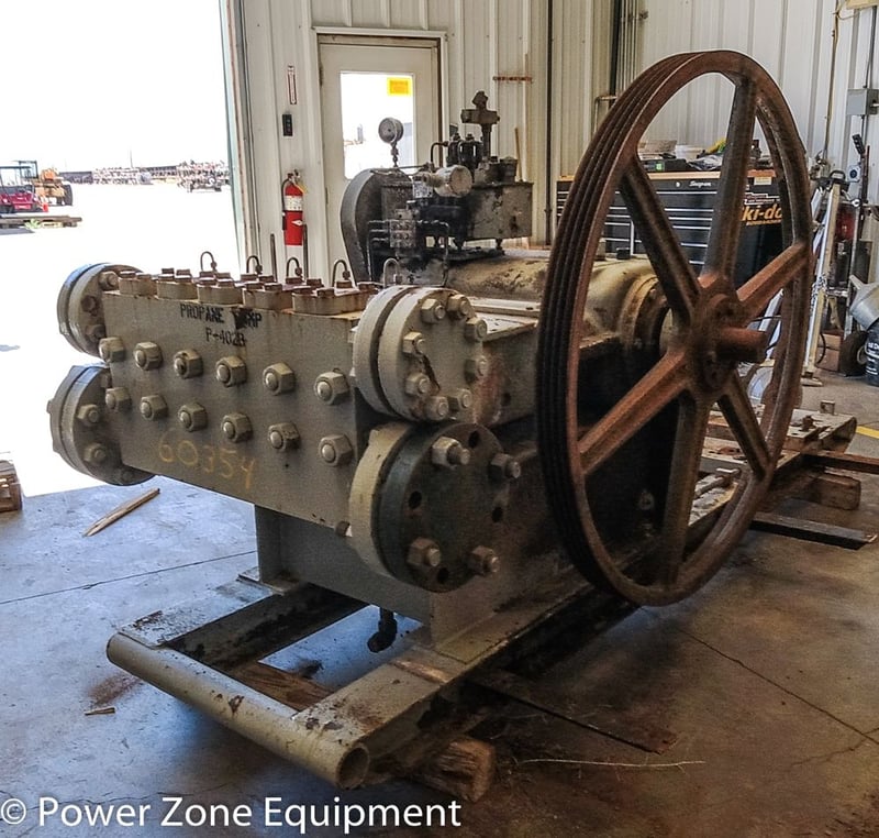 119 GPM @ 1635 psi, Gaso #5698M, Quintuplex Pump, 3.5" stroke, 2 ...