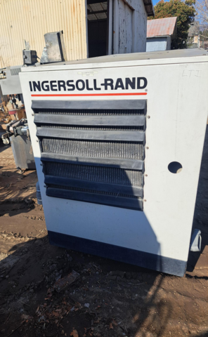 187 cfm, 140 psi, Ingersoll-Rand #SSR-50HP, rotary screw air compressor ...