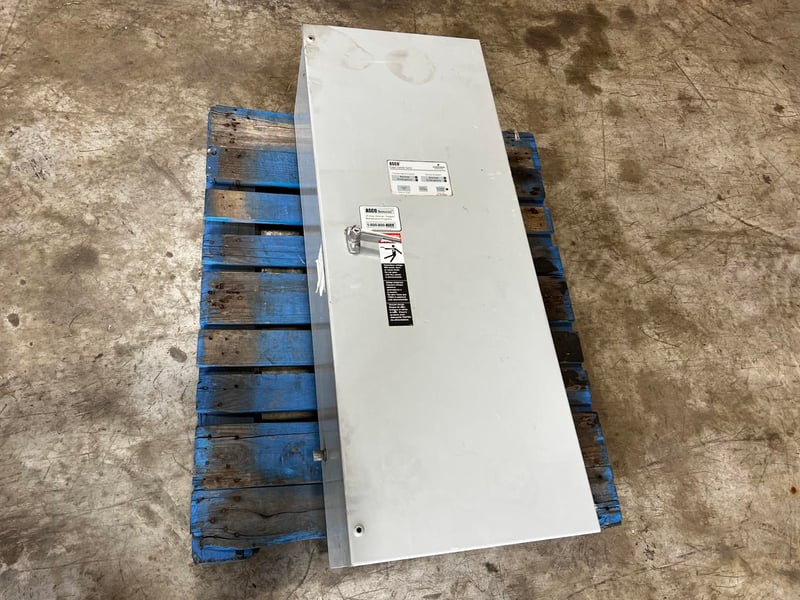 230 Amp. Asco #Series-300, automatic transfer switch, 480 Volts, 3 ...