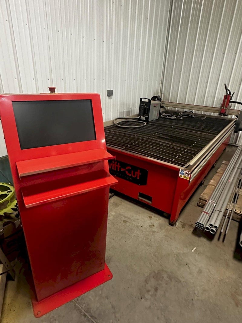 Swift Cut #Pro-5x10, CNC plasma cutter, 5' x 10' table, 6" gantry ...