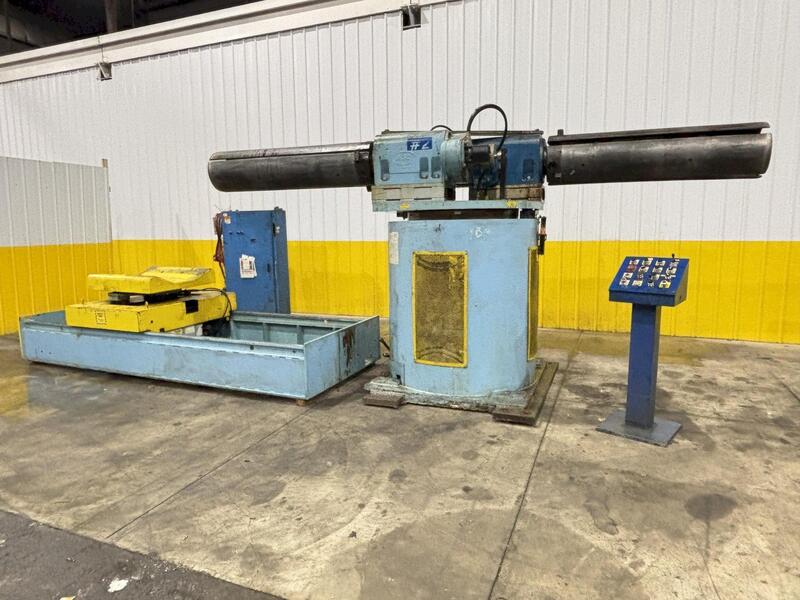 20000 lb. ASC #20/25W, double end powered uncoiler, ASC 30M coil car ...