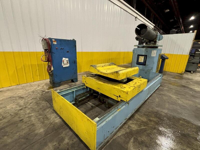 20000 lb. ASC #20/25W, double end powered uncoiler, ASC 30M coil car ...
