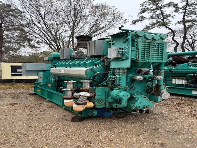 1100 KW Cummins / Onan #QSU81, Natural gas continuous duty generator ...