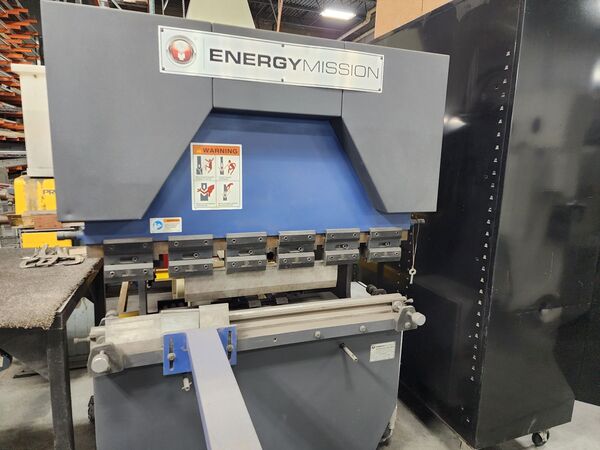 44 Ton, Energy Mission #PBR-0412, press brake, 40 MT, 4' table length ...