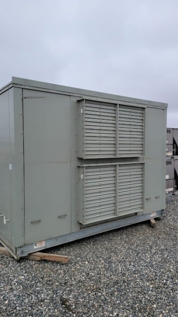 150 Ton, Trane #Intellipak, AC Package Unit Gas Heat, R410A, 460v 60hz ...