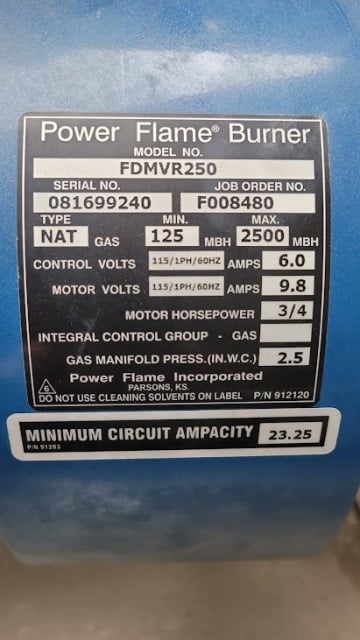 150 Ton, Trane #Intellipak, AC Package Unit Gas Heat, R410A, 460v 60hz ...