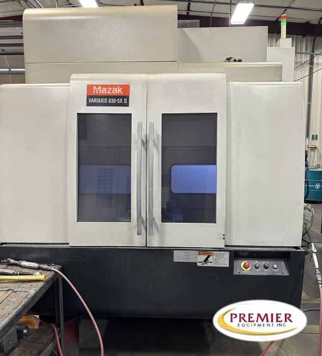 Mazak #Variaxis-630-5X-II (2 P/C), 5-Axis CNC vertical machining center ...