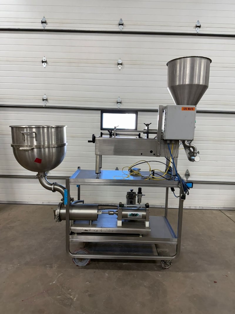 REB #SVS-9821, piston filler & stuffer For Sale | Surplus Record