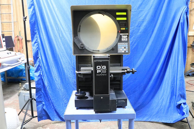 14" OGP #Top-Bench, optical comparator, 10X/20X lense, OGP 2-Axis ...