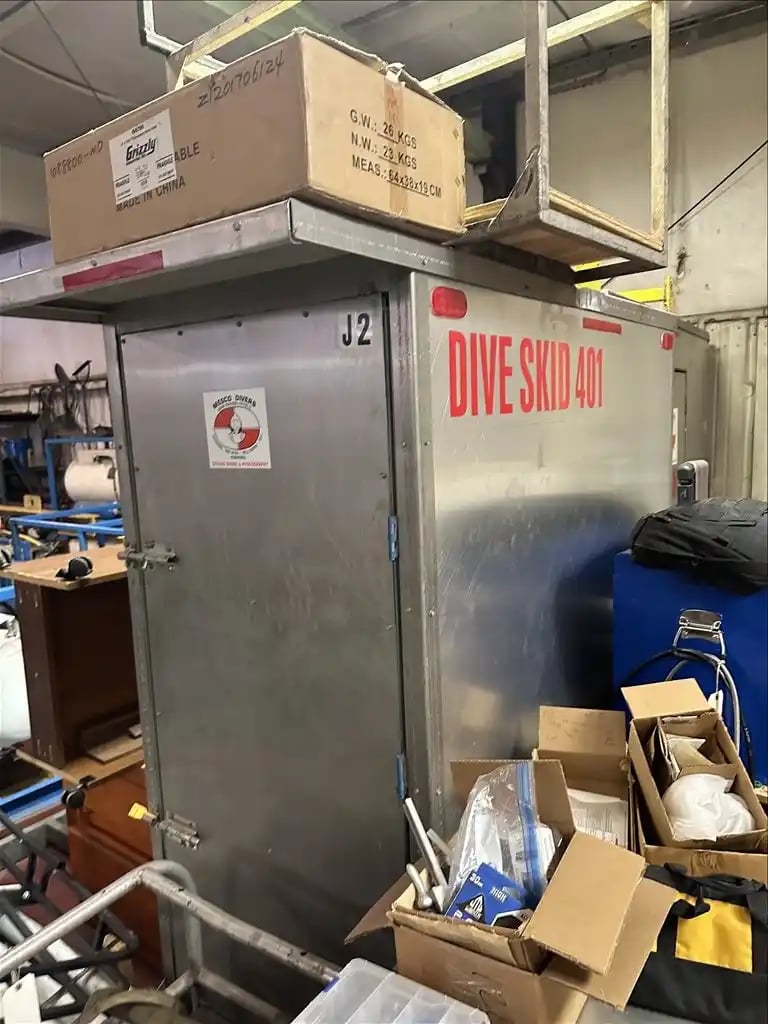 portable air dive / scuba replacement control van For Sale | Surplus Record