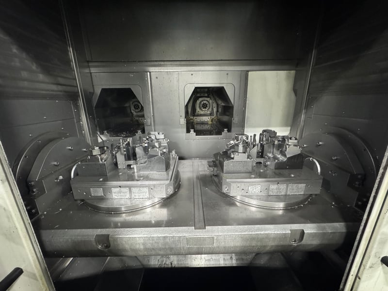 Grob #G326, CNC 5-Axis horizontal machining center, Siemens Sinumerik ...