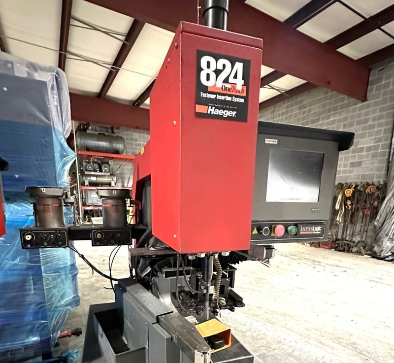 Haeger #824 One Touch 1H Fastener Insertion Machine For Sale | Surplus ...
