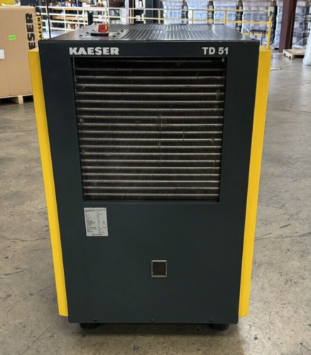 200 cfm, 100F, 305 psig, Kaeser #TD-51, secotec cycling refrigerated ...