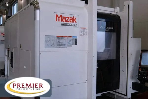 Mazak #Variaxis-i500, 5-Axis CNC vertical machining center, Mazatrol ...