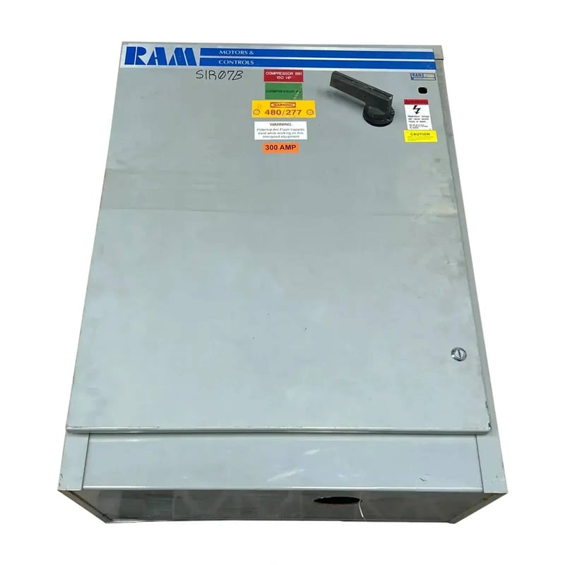 Ram, screw compressor motor starter, 150 HP, 460 Volts, 3-phase, 2024 ...