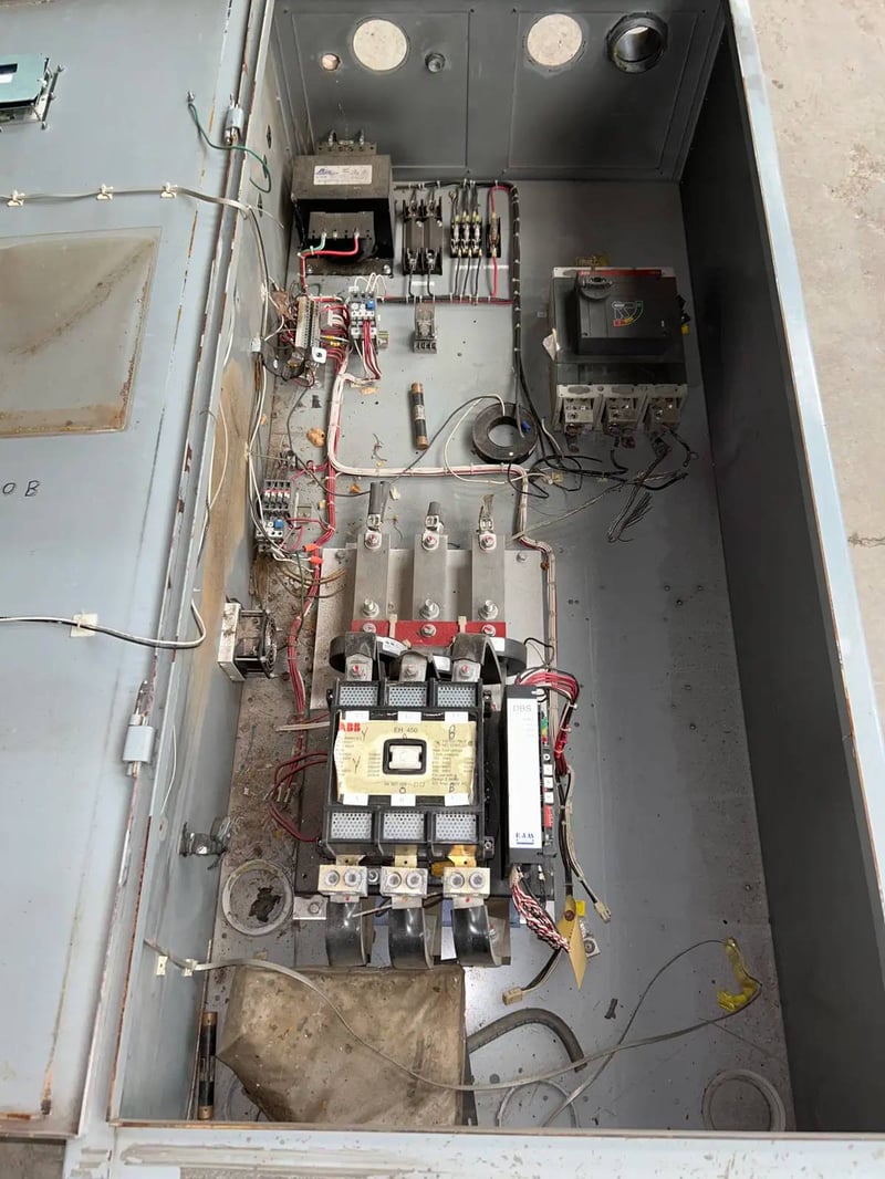 Ram #DBS, screw compressor motor starter, 300 HP, 460 Volts, 3-phase ...