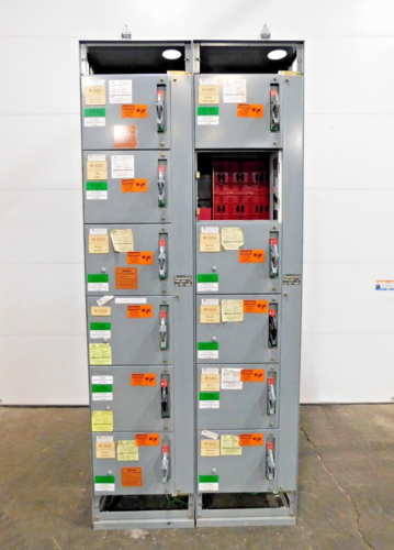 Allen-Bradley, 764302/2, motor control center MCC section, 800/300A ...