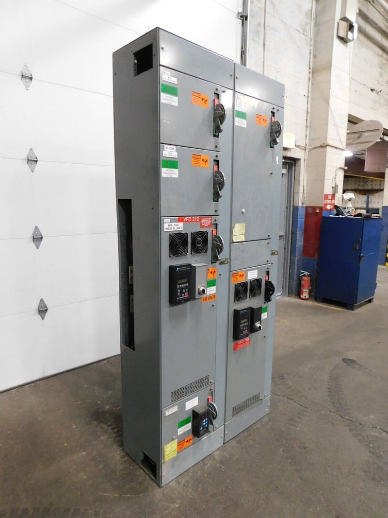 Allen-Bradley, 712024/1, motor control center MCC section, 800/300A ...