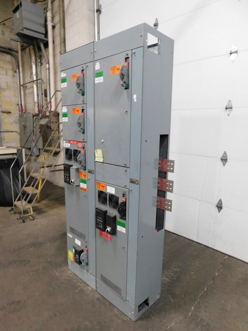 Allen-Bradley, 712024/1, motor control center MCC section, 800/300A ...