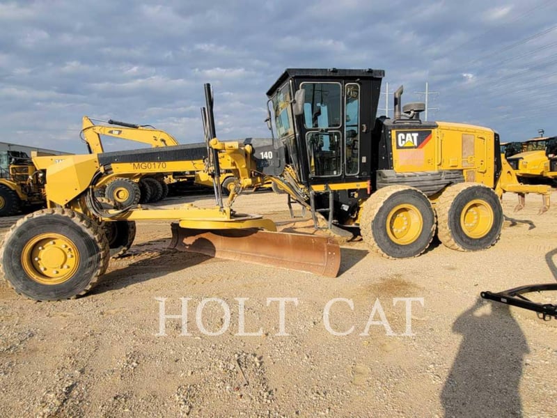 Caterpillar 140 AWD, Motor Grader, 4695 hours, S/N: N9500170, 2019 for ...