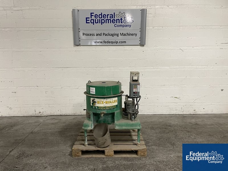 Simpson #LF-UD, mix muller, Stainless Steel, 20kg capacity, 24-13/16 ...