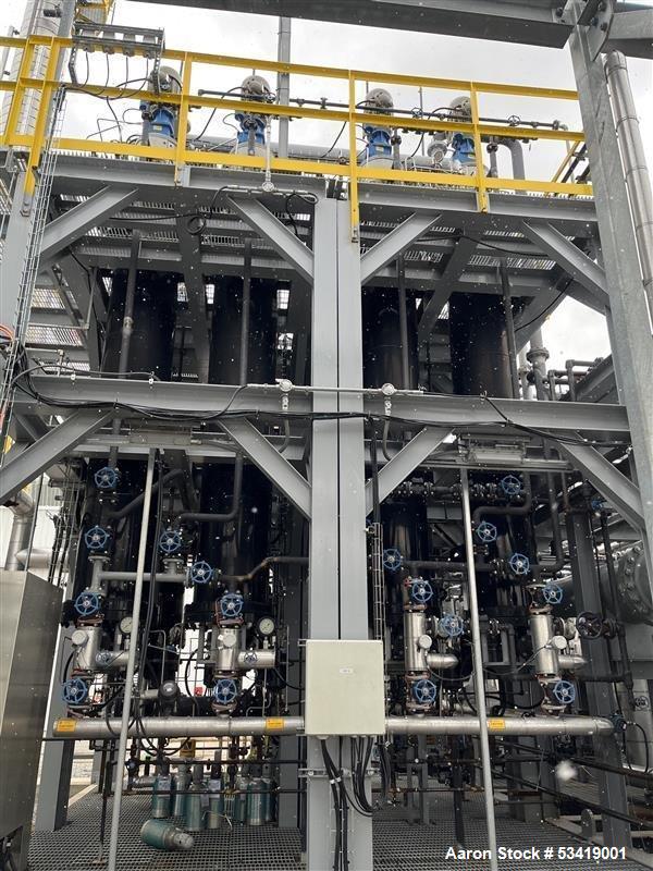 Complete Wax Solvent Recrystallization Unit, 440bbl./day, skid mount ...