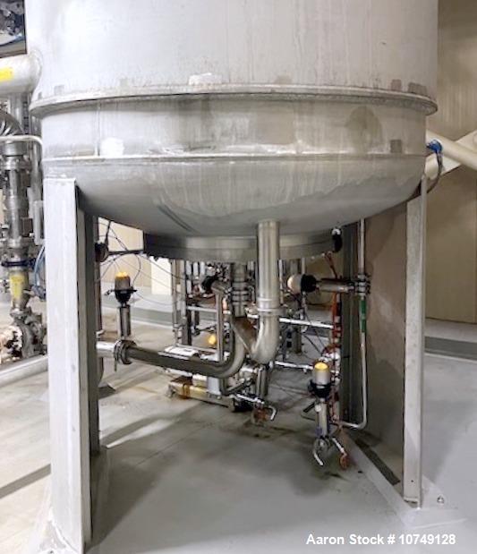 Gea-Niro, first stage crystalizer, Stainless Steel, vertical, 3000 ...