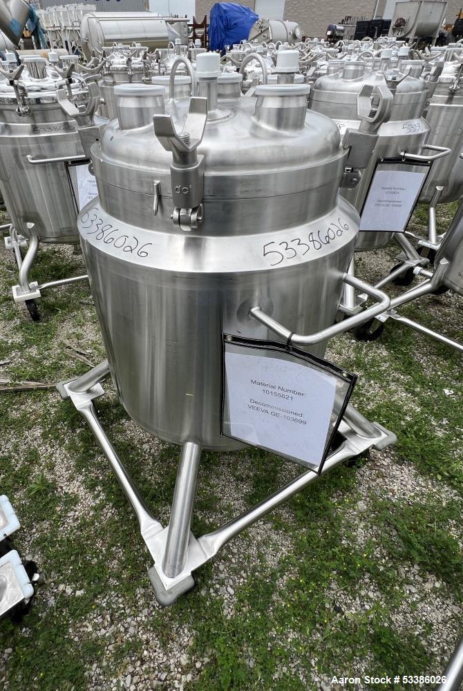 27.2 gallon DCI, Stainless Steel jacketed vertical tank, 20" diameter x ...