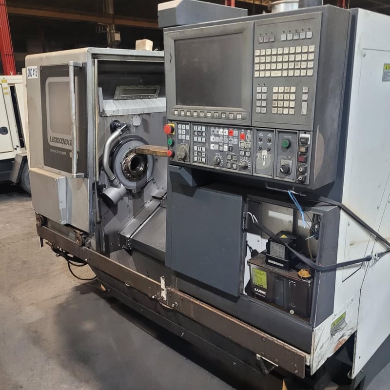 Okuma #SpaceTurn-LB3000EXII, CNC Lathe, 18.5" max turn diameter, 9.8 ...