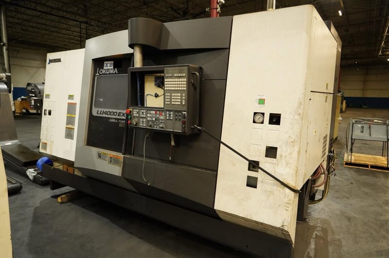 Okuma #Simul-Turn-LU4000-EX, CNC Lathe, 18.9" max turn diameter, 15.8 ...
