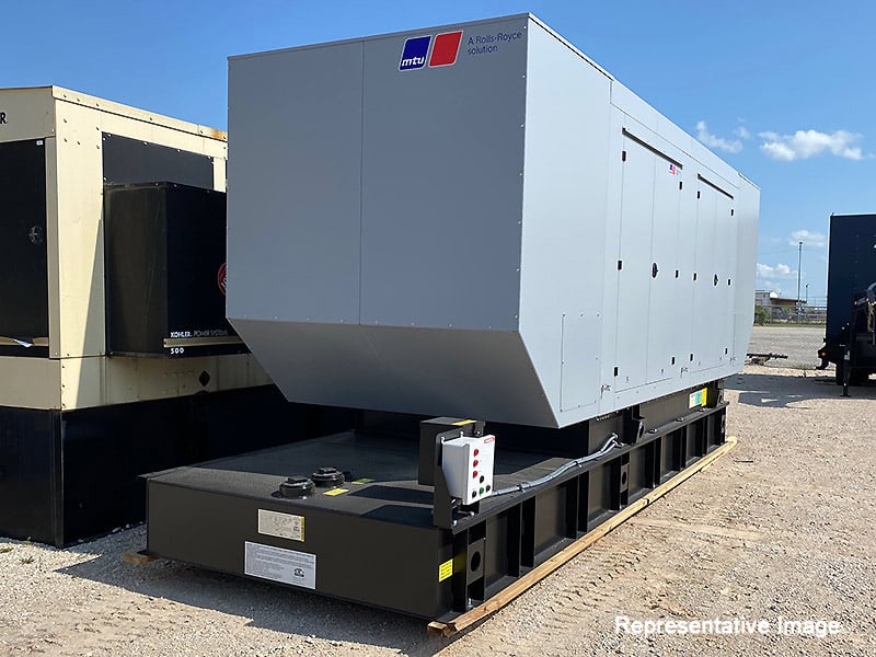 550 KW Mtu #DS550, standby diesel generator, 480 Volts, Tier 2, new ...