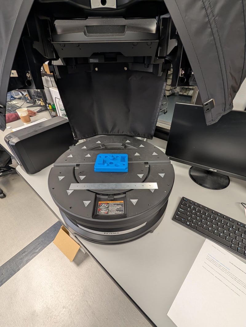 Keyence #VL-350, 3D scanner system coordinate measuring machine stage ...