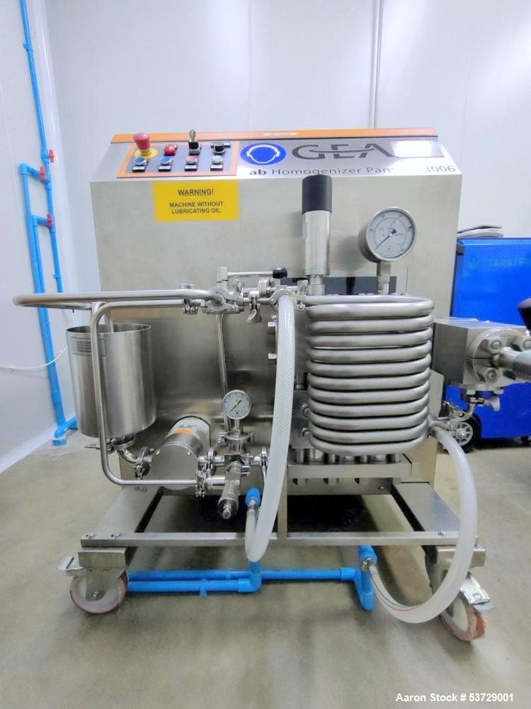 GEA #Panther1500 Process Scale Homogenizer, Type Lab Panther ...