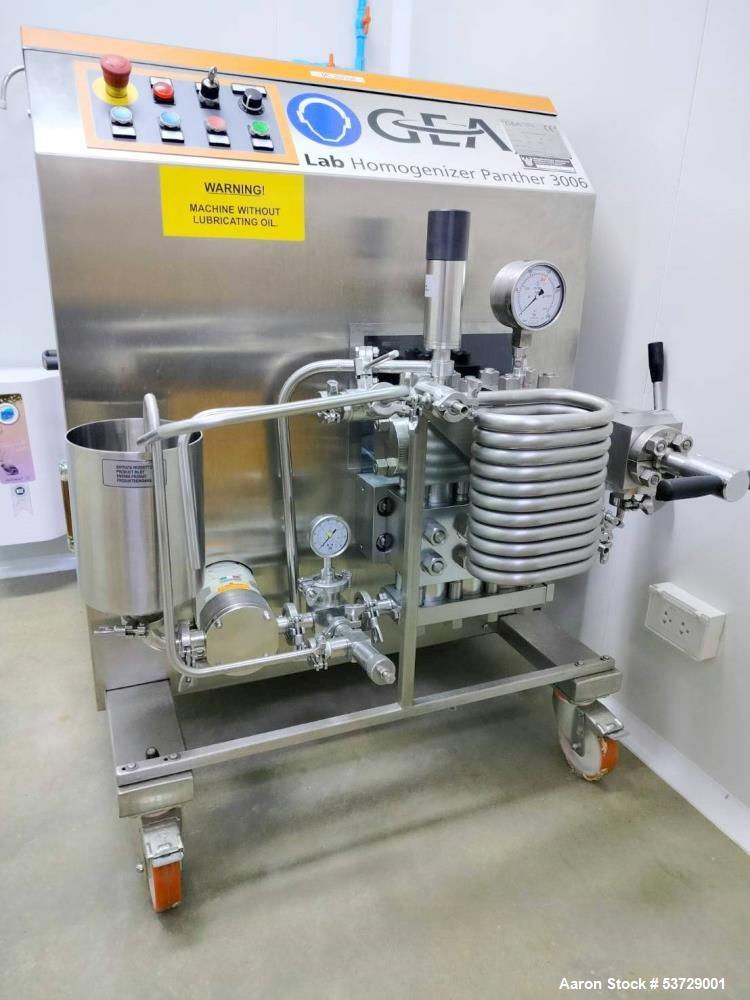 GEA #Panther1500 Process Scale Homogenizer, Type Lab Panther ...