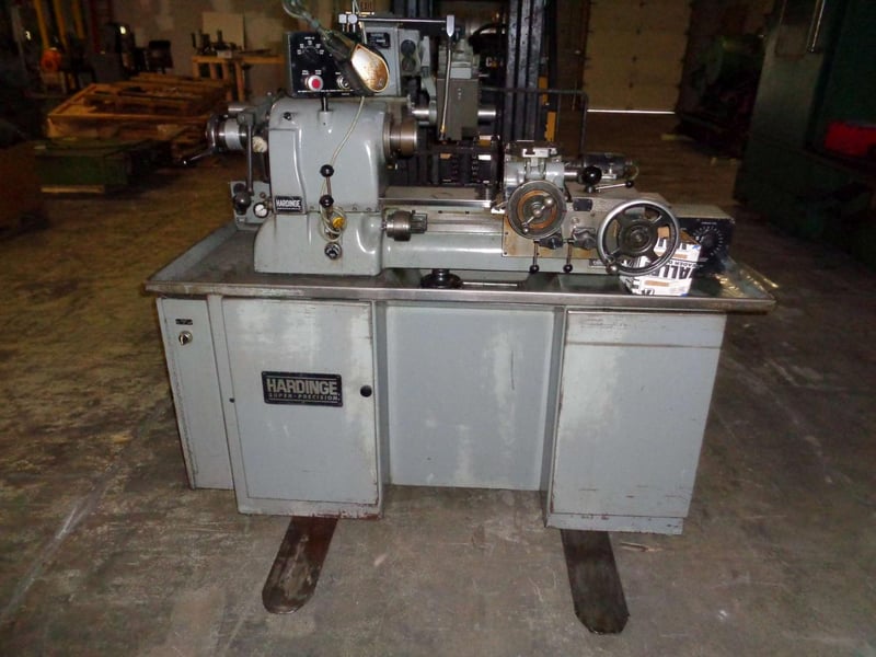 Hardinge #HC, Chucking Machine Lathe w/CT-A Threading Attachment, 2.189 ...
