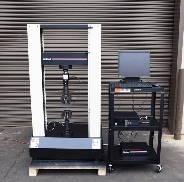 20000 lbf. (100kN) United #STM-20, Electro-Mechanical Bench Top Tension ...