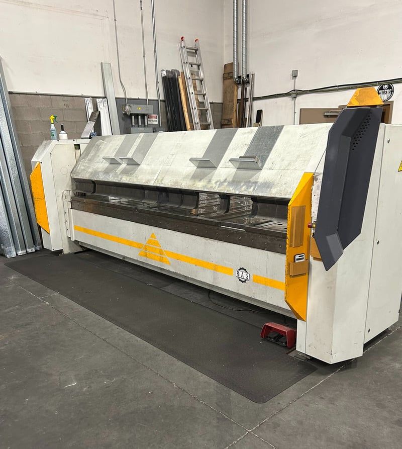 12" gauge RAS #Flexibend-73.40, CNC bending machine with accessories, 5 ...