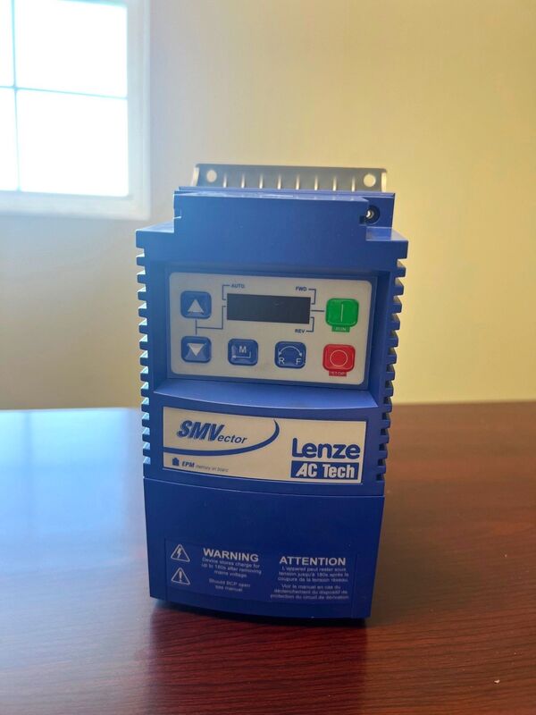 Lenze #ESV371N01SXB, VFD Inverter Dr, AC Tech SM Vector, 0.5 Hp, 120 ...