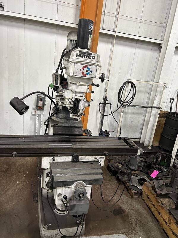 Hurco (Kondia) #SM2, 10" x58" tbl.. X & Y power feed, power draw bar ...