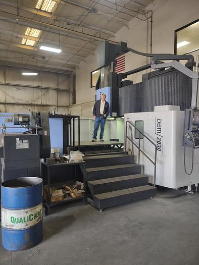 Daewoo Doosan #DBM-2030, Double Column vertical machining center, 60 ...