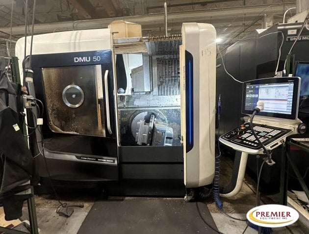 DMG, Mori #DMU-50, 5-Axis CNC vertical machining center, CELOS with ...