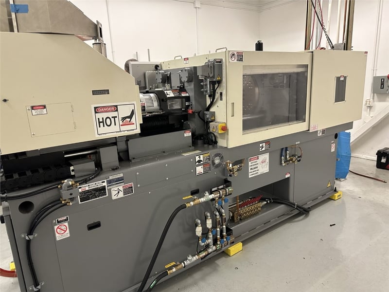 60 Ton, Nissei #DCE60-2E, Electric 2-Shot Injection Molding Machine, 19 ...