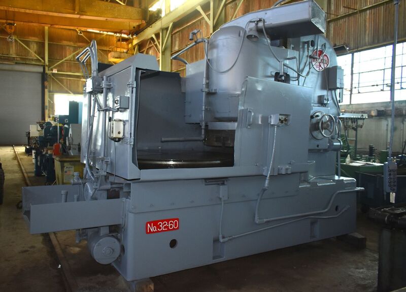 Blanchard #32-60, extra high vertical spindle, 100 HP spindle motor, 24 ...