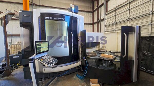 DMG, Mori #DMC65-RS6, pallet system, hi-pressure coolant & filtration ...