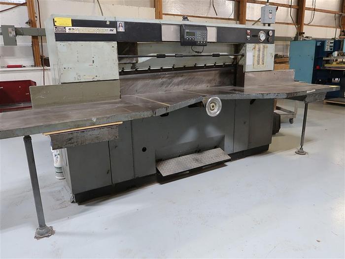 Harris, Seybold #CKF-S, guillotine cutter with Microcut controller ...