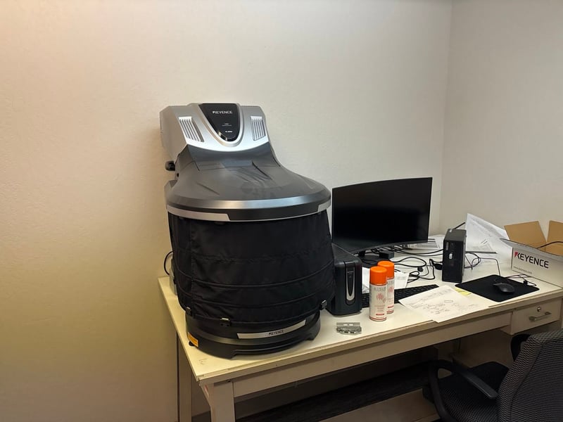 Keyence #VL-770, 3d Scanner Cmm, Fully Equipped, Low Hrs, OP-88145 ...