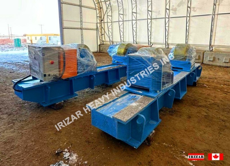 440 Ton, Irizar #WR-400, tank turning rolls, 2 sets available For Sale ...